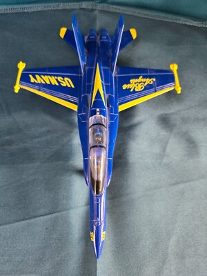 US NAVY Blue Angels Diecast Toy 9" Airplane 328 | eBay
