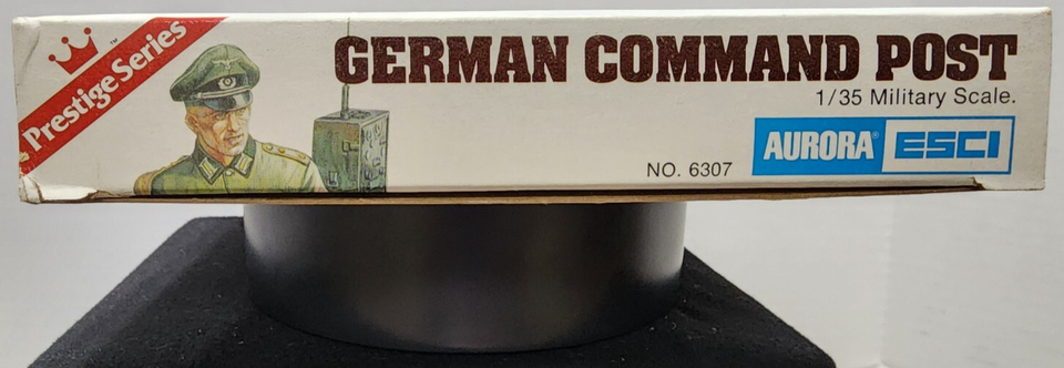 VTG Aurora/ESCI Prestige Series WW II GERMAN COMMAND POST #6218 Model ...