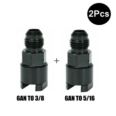 Ls Swap EFI Fuel Rail Adapter Fittings Feed Return AN6 4.8 5.3 6.0 LS1 ...
