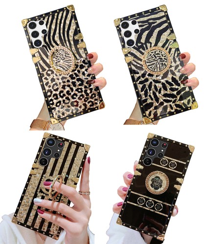For Samsung Galaxy S24 Plus Ultra A15 A35 A55 A25 S23FE Leopard Trunk ...