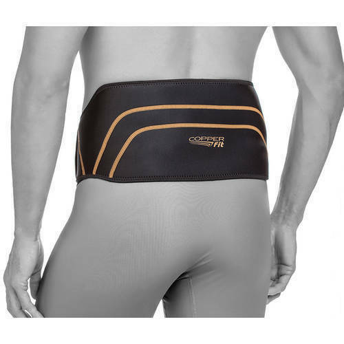 Copper Fit Compression Back Support Belt Adjustable Waist Sz 39 to 50 ...