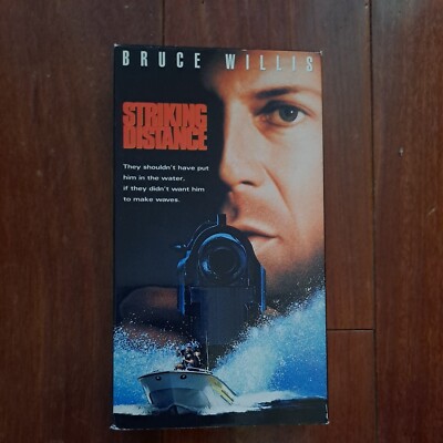 Striking Distance (VHS, 1994) - Bruce Willis | eBay