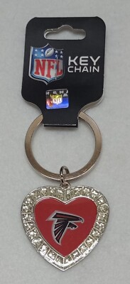 Atlanta Falcons NFL licensed Heart-Shaped Keychain | eBay