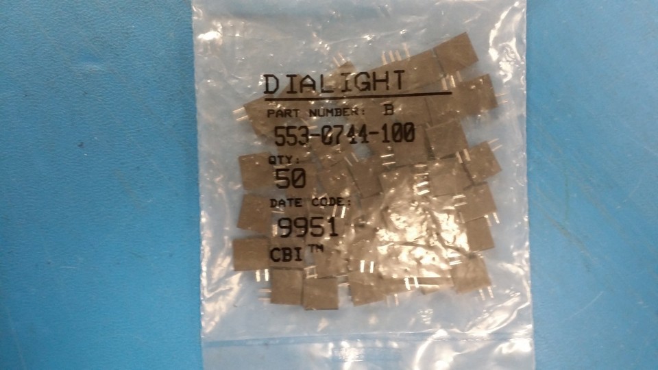 (5 PCS) 553-0744-100 DIALIGHT LED CBI 2MM BI-LEVEL Y/G,Y/G | eBay