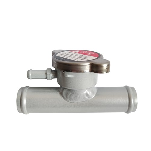 1" 25mm Hose Radiator Universal Aluminium Inline Filler Neck Pipe W/1.1 ...