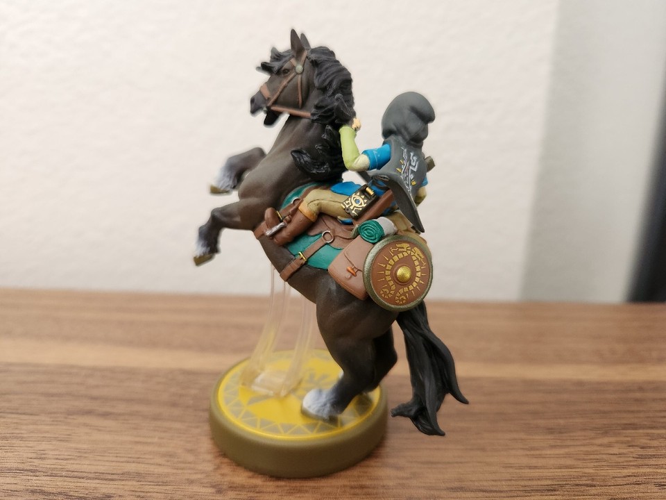 Zelda Horse Rider Link Nintendo Amiibo Figure 45496893156| eBay
