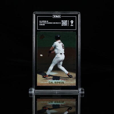 1999 Stadium Club Chrome - Cal Ripken Jr Refractor #SCC14 - TAG 9 ...