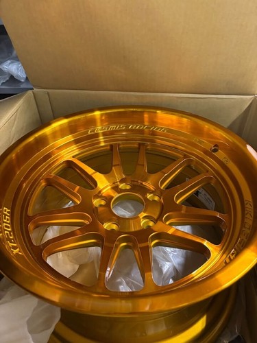 Cosmis Racing Wheels Hyper Candy Gold | 17x9 +5 5x114.3 | eBay