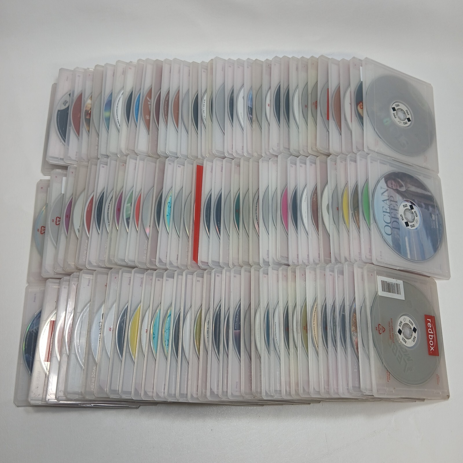 DVD Lot of 100 Mixed Movies Action Adventure Adults Kids Redbox Popular ...