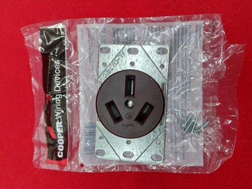 COOPER Range/Power Outlet CONNECTOR RECEPTACLE 50A-125/250V "5 items ...