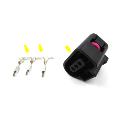 3 Pin Sealed Female JPT Connector Kit - 1J0973703 Fit For VW AUDI VAG ...