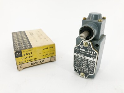New AB Allen Bradley 802T-AM Ser. D Limit Switch 600VAC | eBay