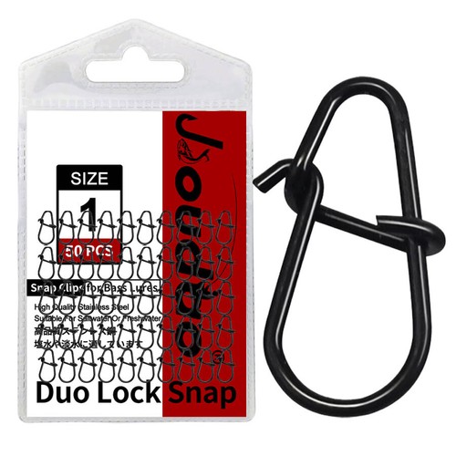 50pcs Duolock Fishing Snap High Strength Fast Snaps Fishing Speed Clips ...