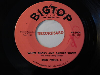 Bobby Pedrick Jr 45 Big Top 3004 White Bucks and Saddle Shoes ...