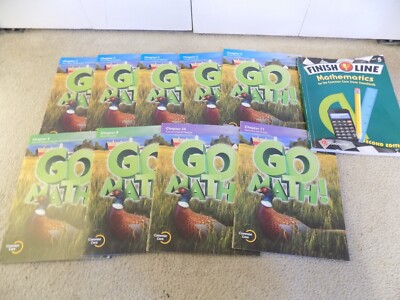 Common Core Go Math! Workbooks Chapter 1-6, 8, 10-11 Houghton Mifflin ...
