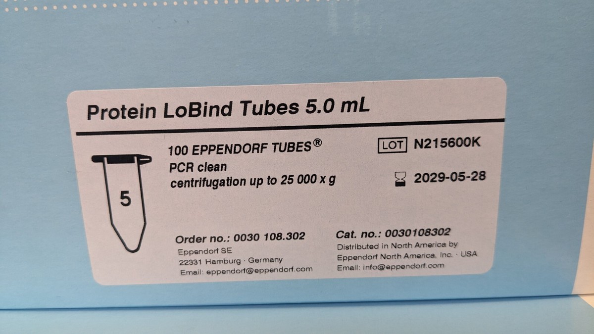 Eppendorf Protein Lobind Tubes Fisher Scientific