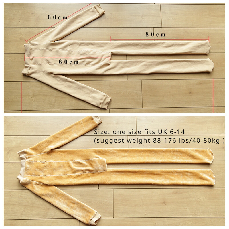 Women Thermal Full Body Stocking Lingerie Jumpsuit Pantyhose Winter ...