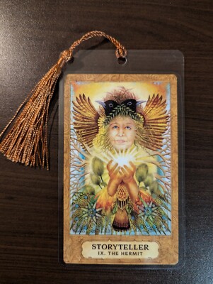 THE HERMIT Bookmark STORY Taro Deck Chrysalis Art NEW Card Oracle Gift ...