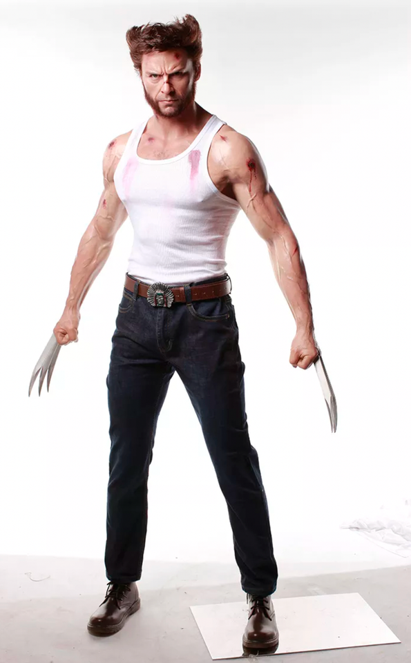 Life Size Wolverine Xmen Movie Star Wax Statue Realistic Prop Display ...