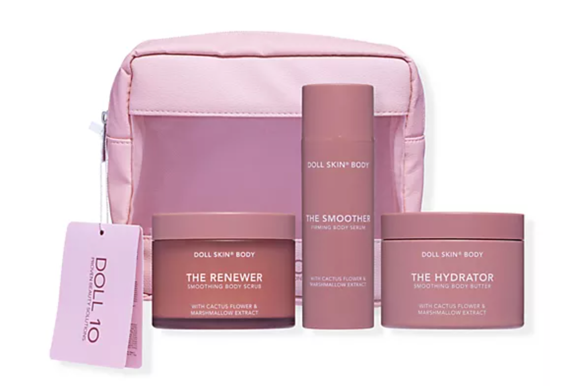 Doll 10 Doll Skin Body Smooth, Firm & Glow Trio With Bag | eBay