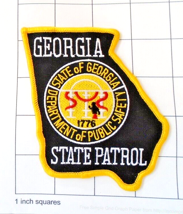 State Of Georgia Police Badge Personalized Georgia Police Badge With