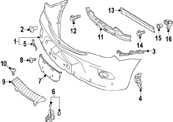 Genuine Mercedes-Benz Right Front Bracket Bumper SPRINTER 906 ...