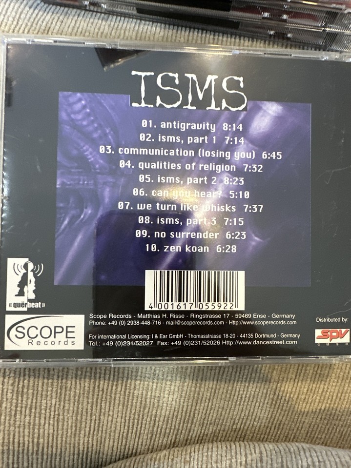 ISMS Composed by DIVINORUM Rare CD 634479037603| eBay