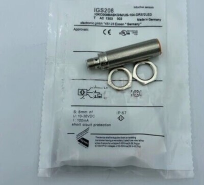 New IFM IGS208 Inductive Sensor Free Shipping 1PC | eBay