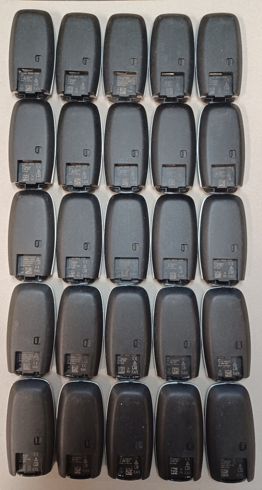 Lot of 25 Used Genuine OEM 5 Button Nissan Smart Keys | eBay