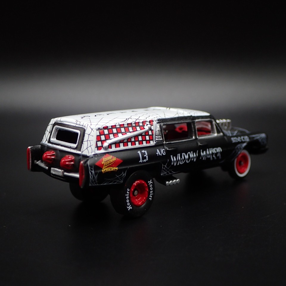 HAULIN CADILLAC HEARSE DRAGSTER DRAG RACER 1:64 SCALE DIORAMA DIECAST ...