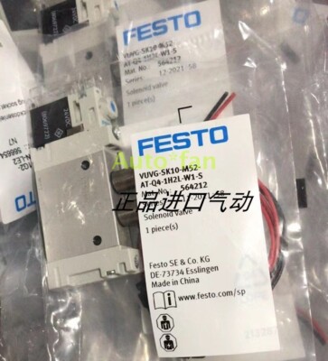 1pcs Festo solenoid valve VUVG-SK10-M52-AT-Q4-1H2L-W1-S 564212 | eBay