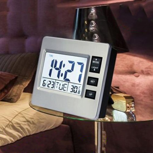 Réveil Numérique Lumineux Étudiant De La Chambre Chevet Horloges | eBay