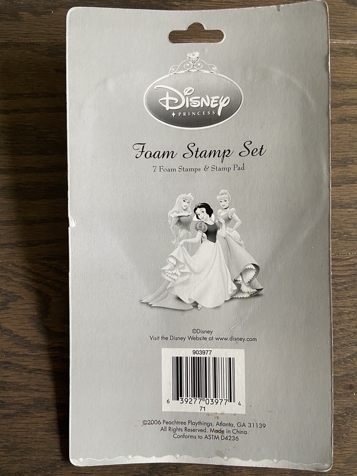NEW Disney Princess Stationery Calculator Supplies Set & Stamp Set ...