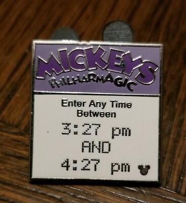 Disney 2008 Fast Pass Trading Pin Mickey’s Philharmagic Hidden Mickey ...