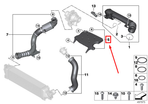 NEW MINI COOPER F55 RESONATOR 13718513917 8513917 ORIGINAL NO DUTY TO ...