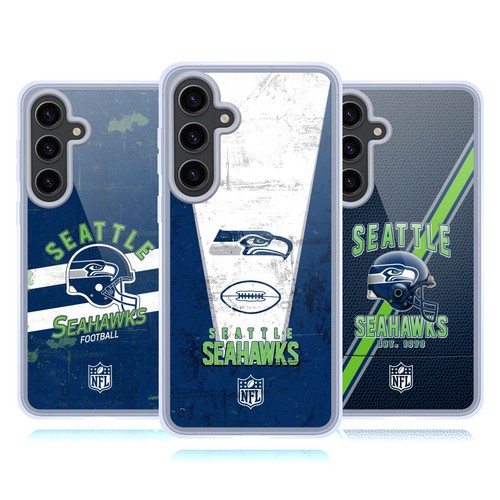 NFL SEATTLE SEAHAWKS LOGO ART GEL CASE COMPATIBLE WITH SAMSUNG PHONES ...