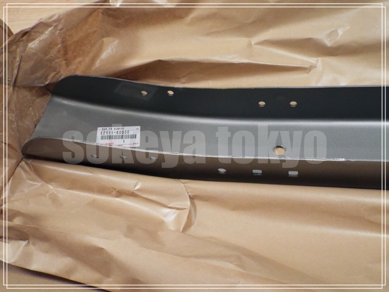 TOYOTA Land Cruiser FJ40 FJ43 BJ40 Genuine Parts Bumper Assy FR 52111 ...