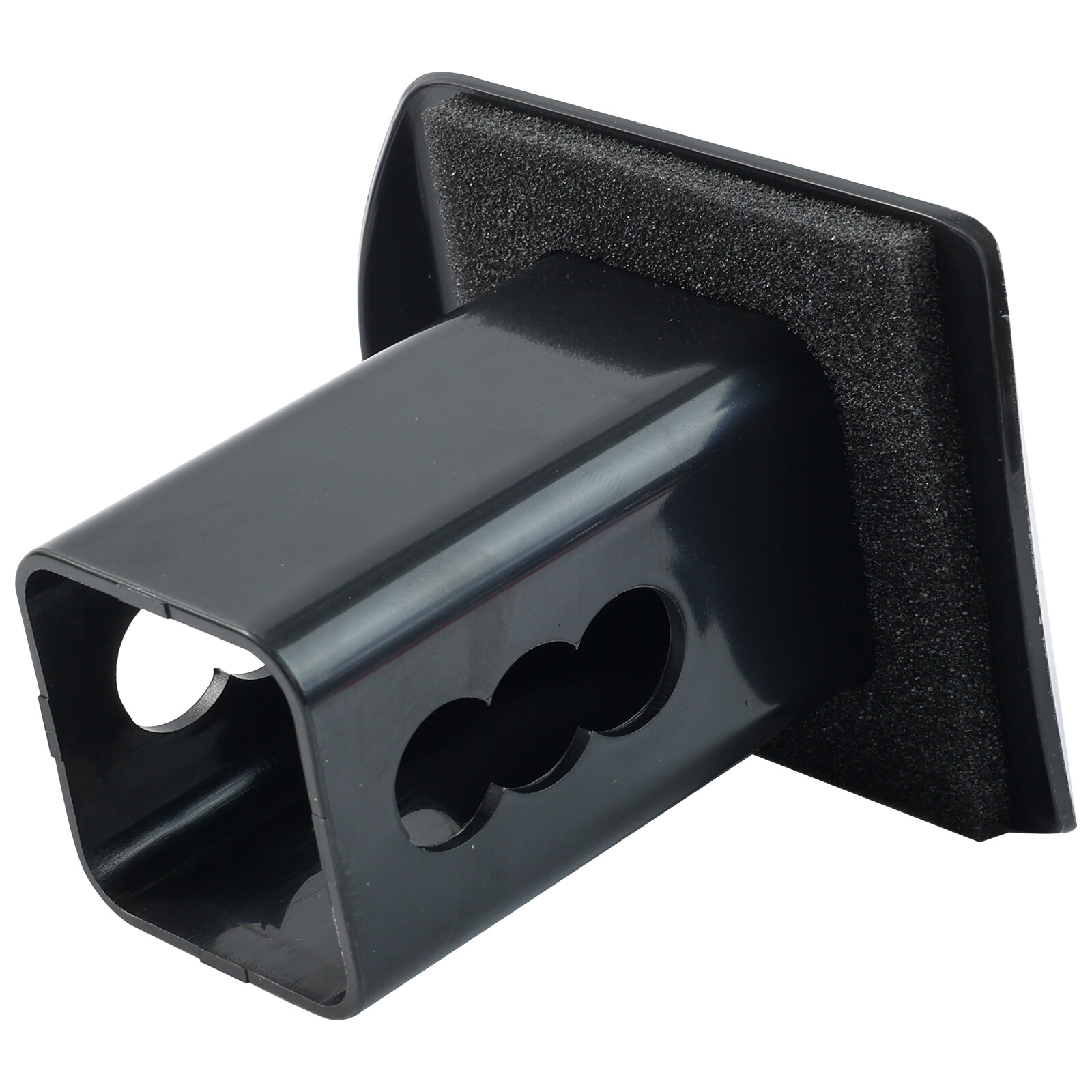 Blank Black Plastic Trailer Tow Hitch Plug Cover - For 2'' Hitch ...