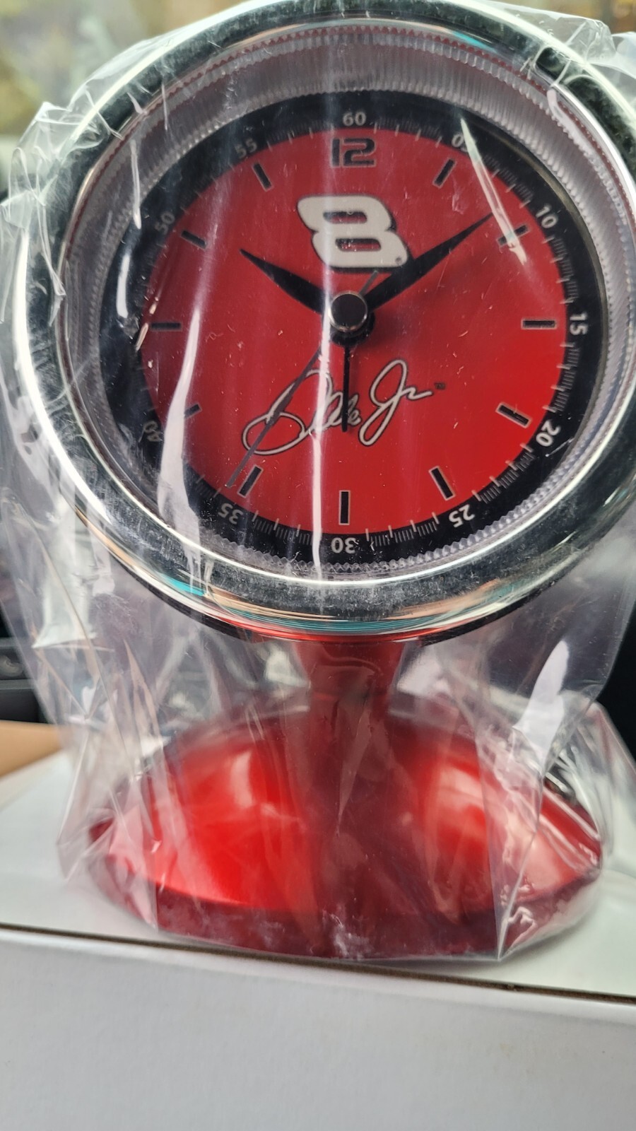 Dale Earnhardt Jr. Headlight Alarm Clock Red. New In Gift Box T9 | eBay