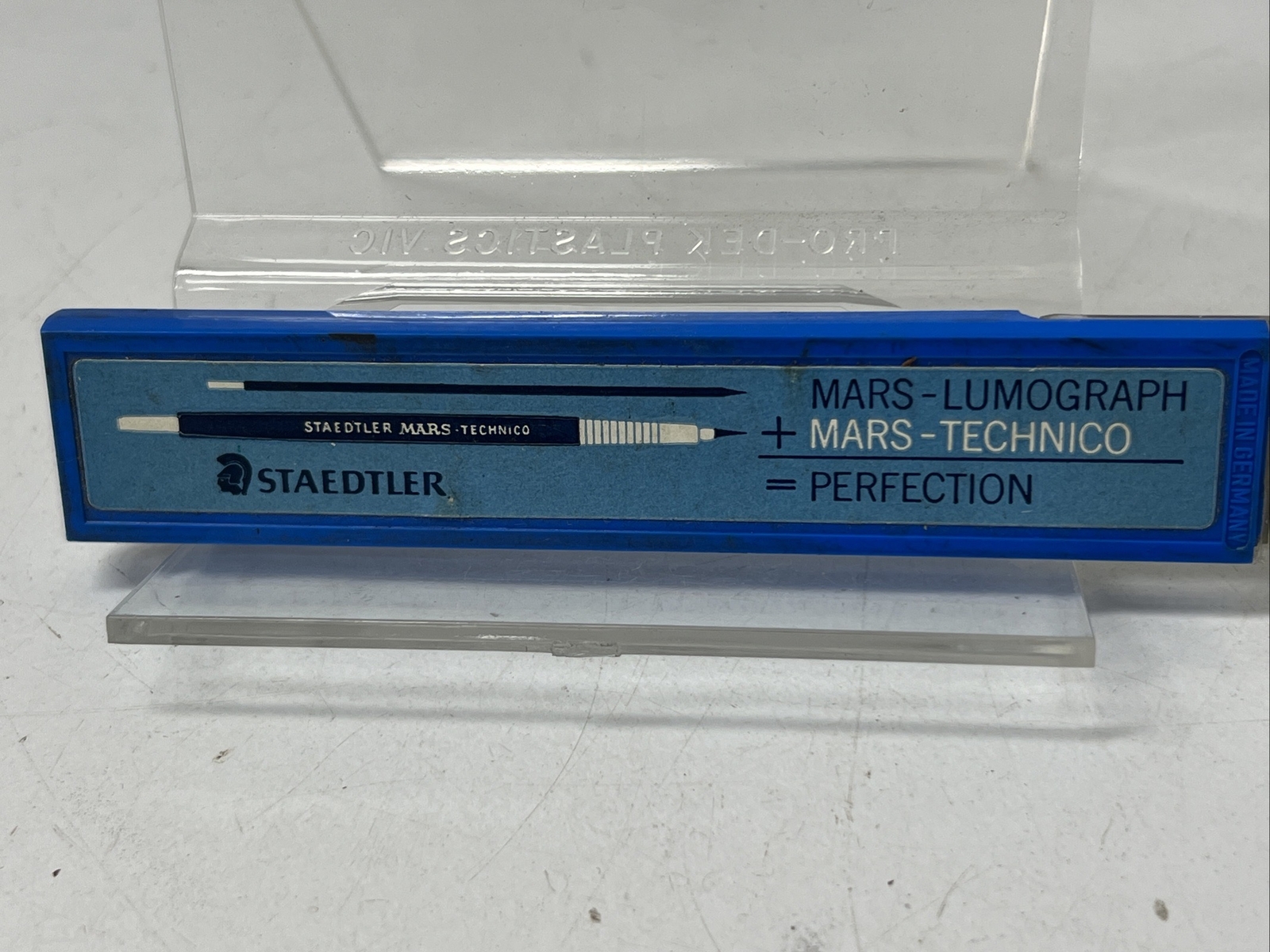 VINTAGE PROPELLING PENCIL LEAD STAEDTLER MARS LUMOGRAPH PEN WRITING ...