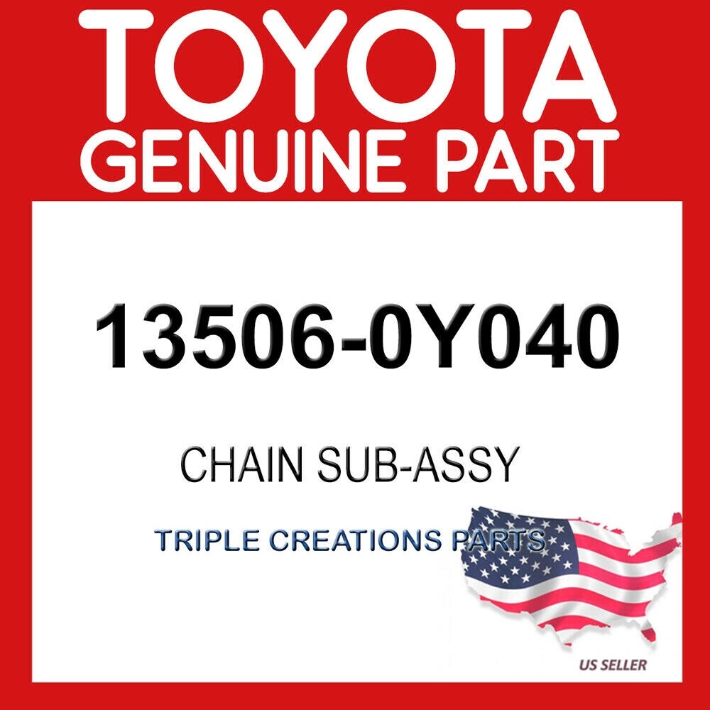 Toyota Genuine 135060Y040 Chain Sub-Assy 13506-0Y040 OEM | eBay