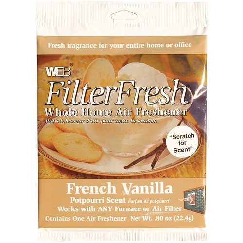 Web WVAN Vanilla Scent FilterFresh Whole Home Air Freshener (Pack of 18 ...