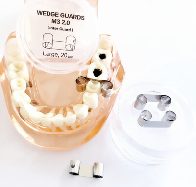 5 Boxes Dental Guard Wedges Fender M3 2.0 Matrices Wedge Baffle Matrix ...