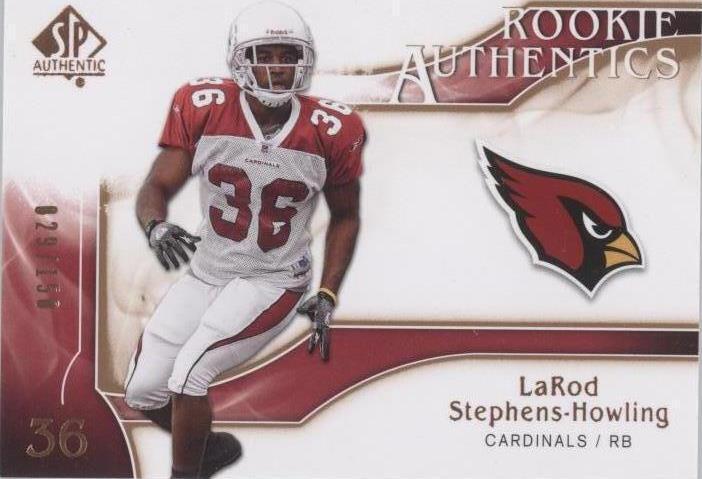 2009 SP Authentic - Rookie Authentics LaRod Stephens-Howling #203 ...