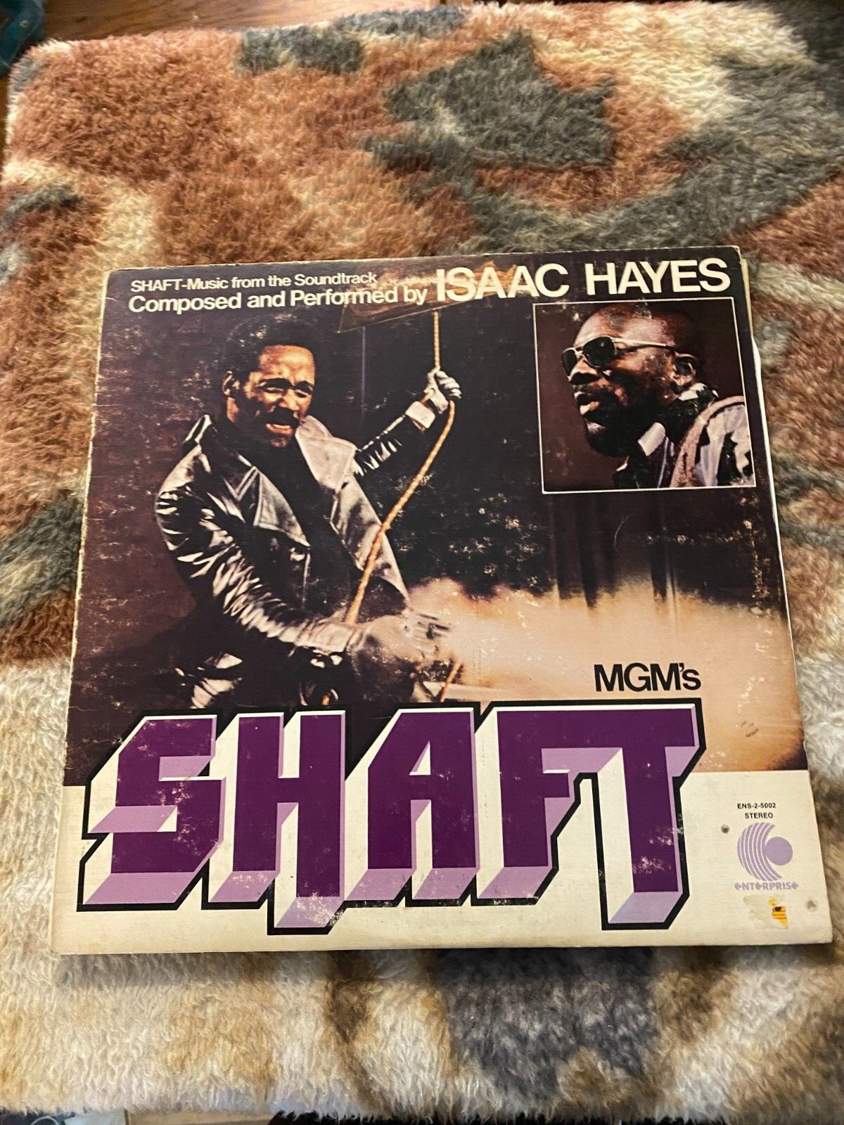Isaac Hayes *Shaft *2xLP record *1971 *Enterprise *VG/VG- *ENS-2-5002 ...