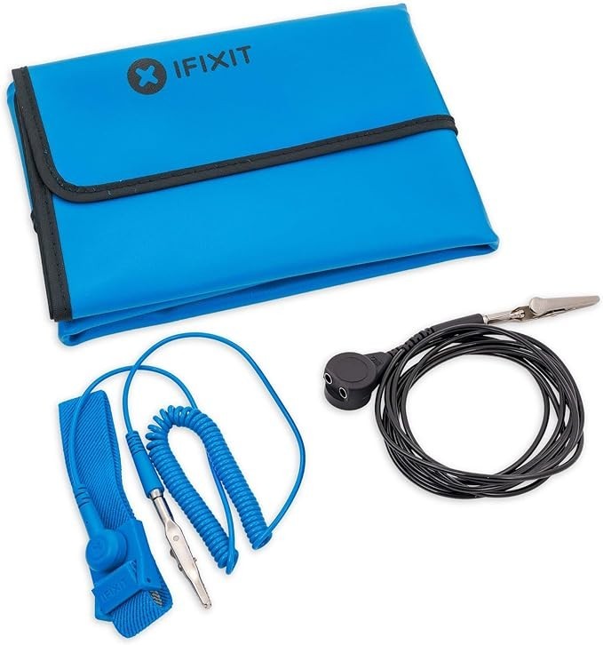 iFixit Portable Anti-Static Mat EDS Pat Wrist Strap For Electronics ...