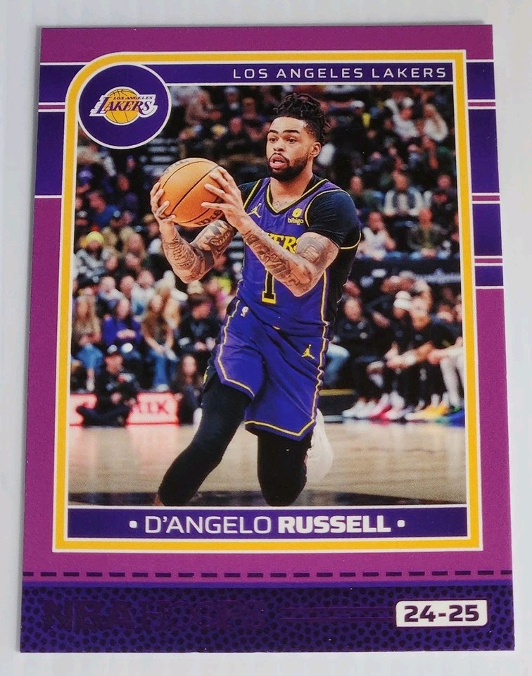 2024-25 Panini NBA Hoops Purple Parallel #21 D'Angelo Russell | eBay