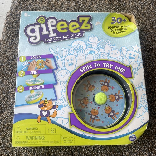 GIFEEZ Spin Your Art to Life! 30+ GIF ANIMATIONS CREATE MASTER Fun Top ...