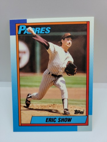 1990 Topps Box Set Collector's Edition (Tiffany) Eric Show #239 Padres ...