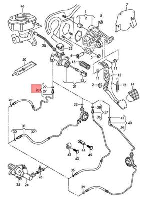 Genuine AUDI SKODA SEAT A1 Rapid Toledo 8X1 8XA NH1 Pipe/Hose Line ...
